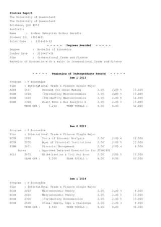 S4300462_UNOFFICIAL_TRANSCRIPT_004977358 | PDF