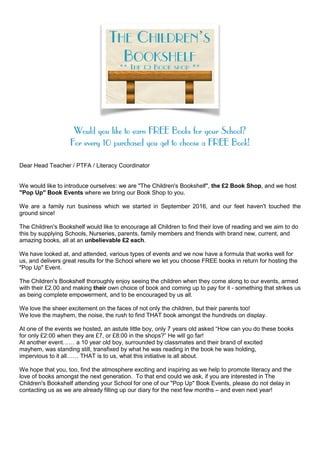 Introduction - Schools-Nurseries | PDF