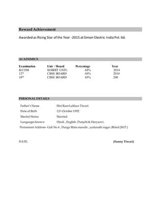 Resume Store Executive | DOCX