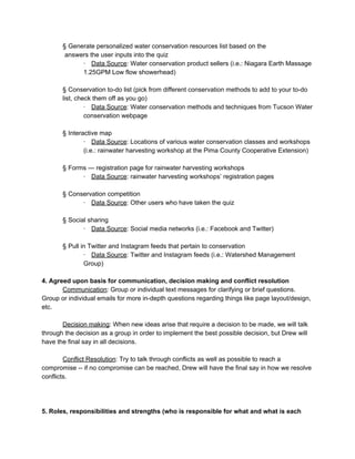 TeamCharter_WaterConservationStation | PDF
