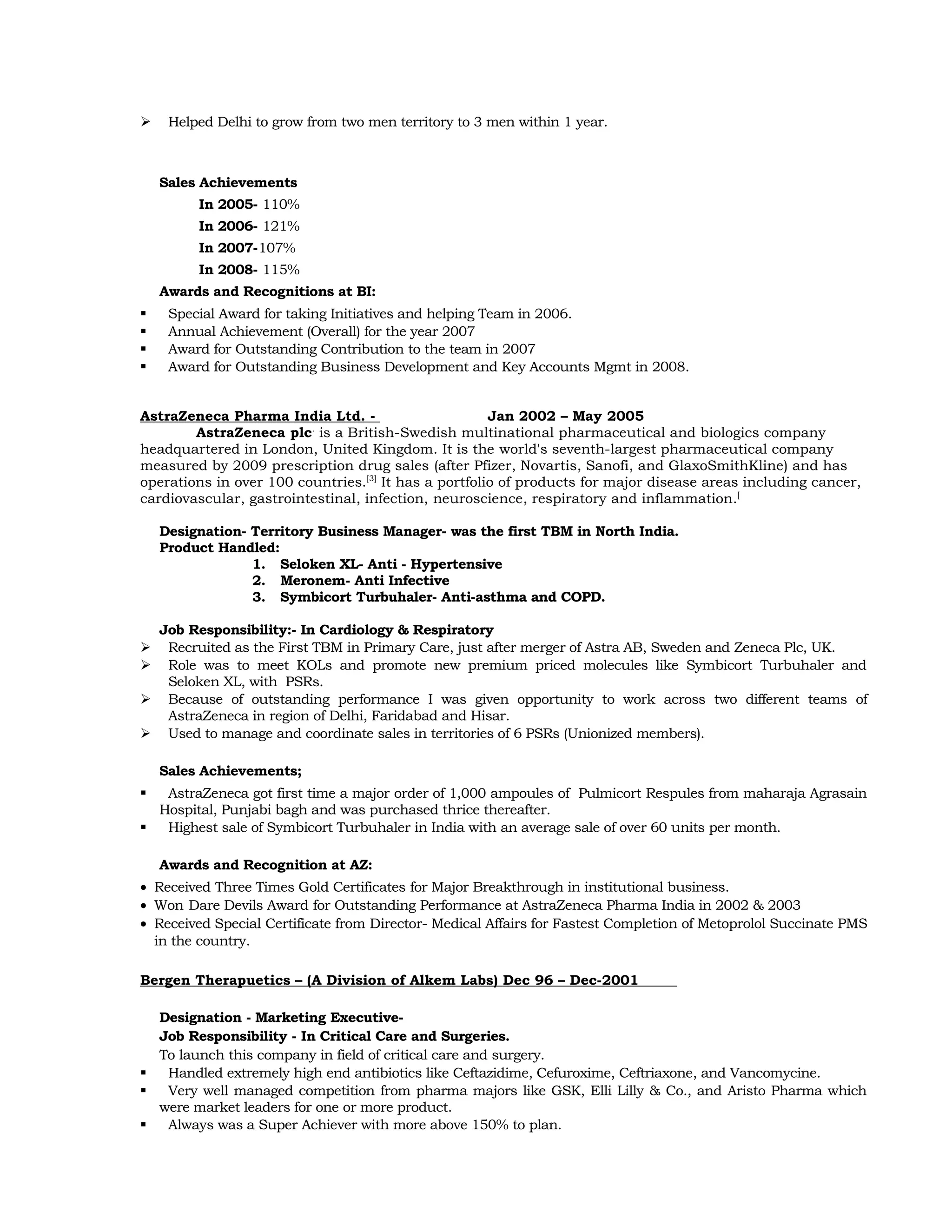 Resume-Mohan Singh | DOC