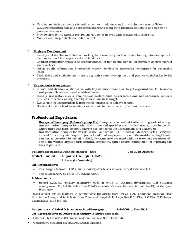 Resume-Mohan Singh | DOC