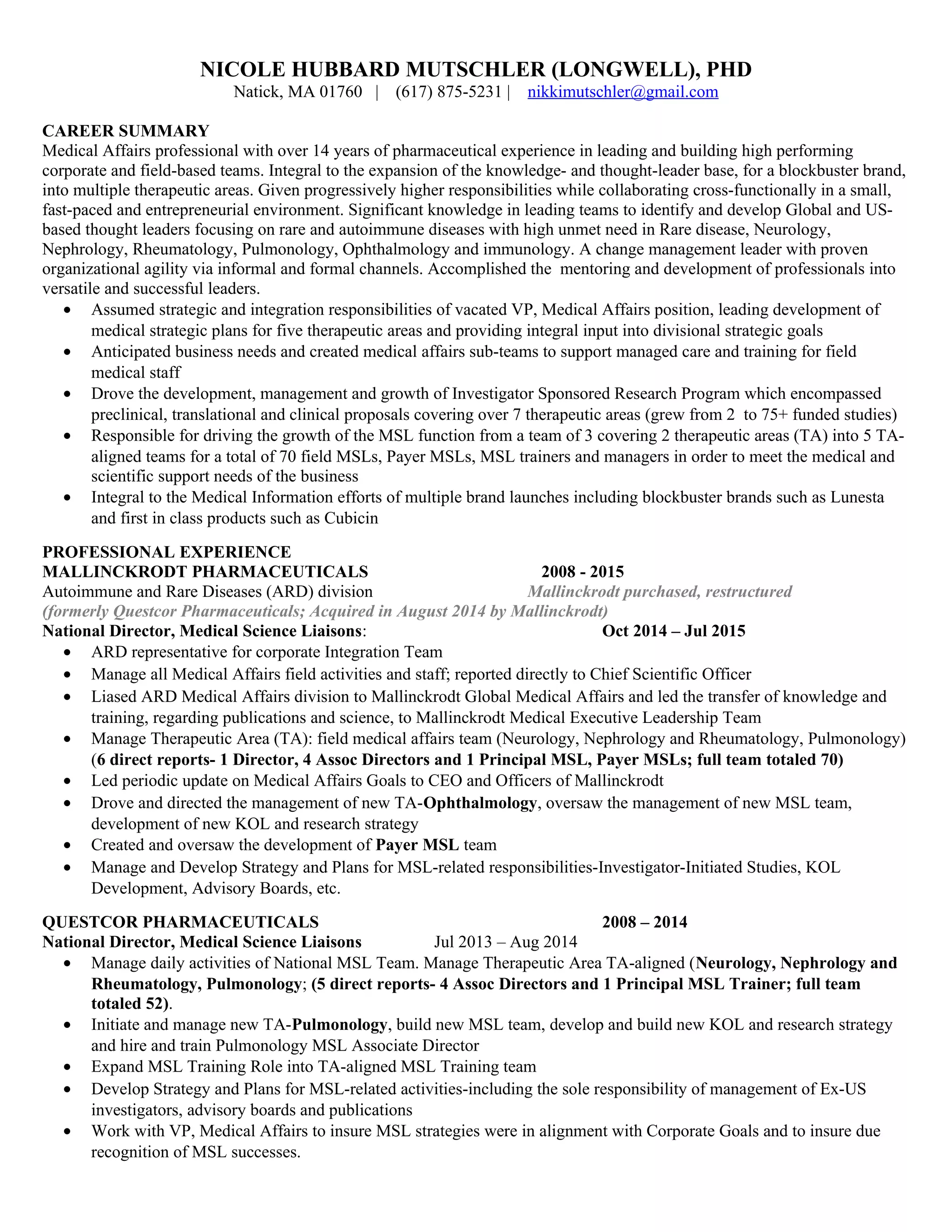 Nicole Mutschler 2015 Revised | DOC
