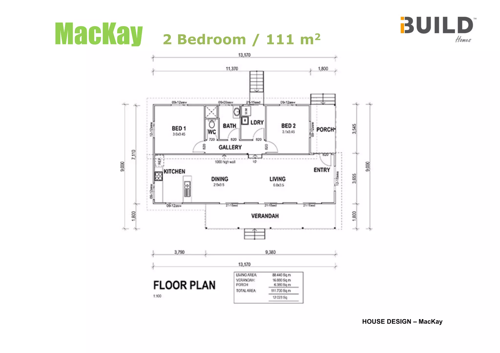 2 Bedroom iBuild Kit Homes MacKay | PDF