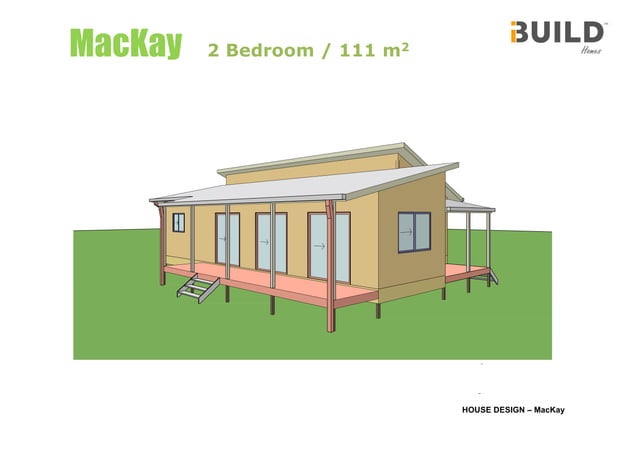 2 Bedroom iBuild Kit Homes MacKay | PDF