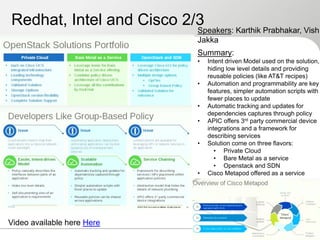 OpenStack Summit Austin 2016 v1.3 | PDF
