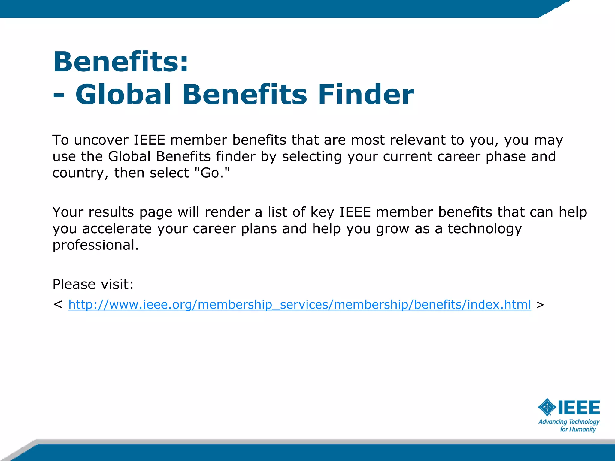 2_Benefits of IEEE Membership and Join IEEE.ppt