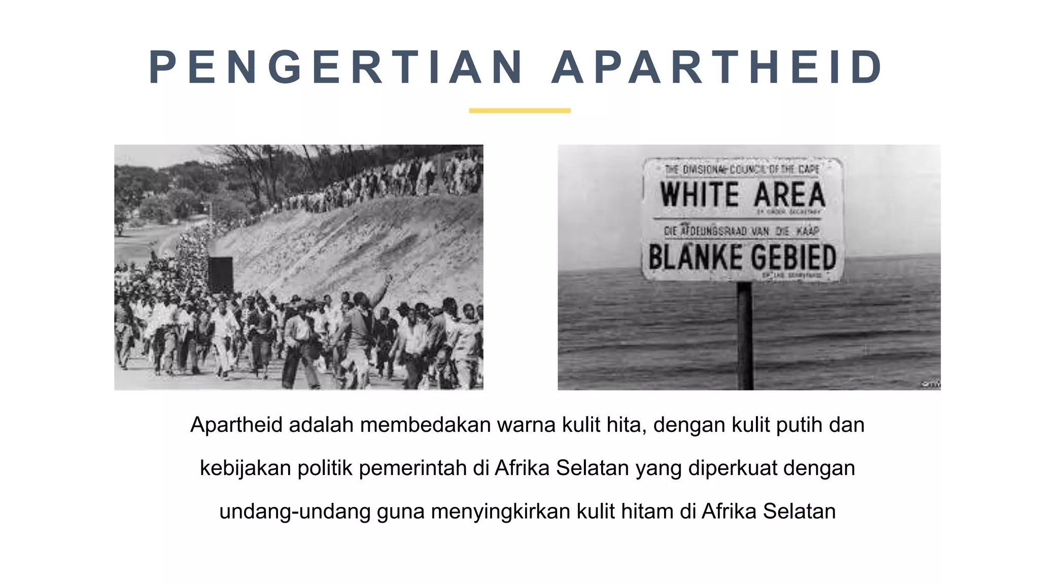 Materi 2: Berakhirnya Politik Apartheid di Afrika Selatan | PPTX