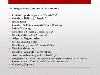 Building a Safety Culture | PPTX