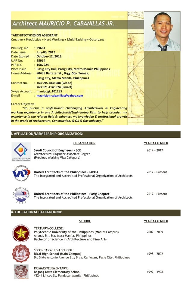 CURRICULUM VITAE with SIGNATURE - UPDATED 11.29.16