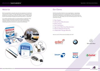 Automotive brand solutions brochure | PDF
