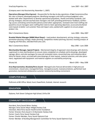 ROB KNOX - RESUME | DOCX | Business | Business and Finance