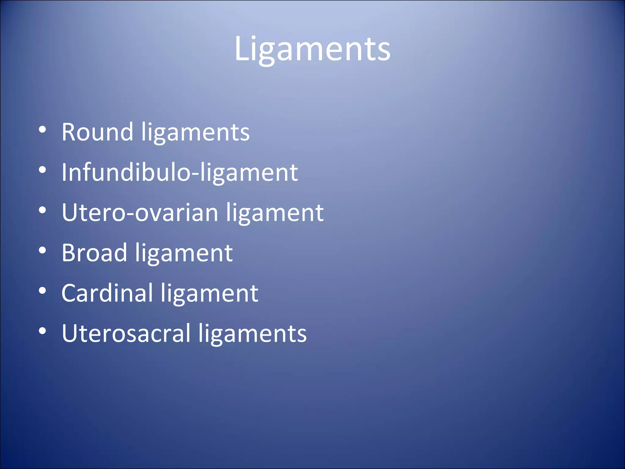 Anatomy of female genital tract | PPT