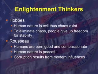 2b Foundation Of Us Dem | PPT