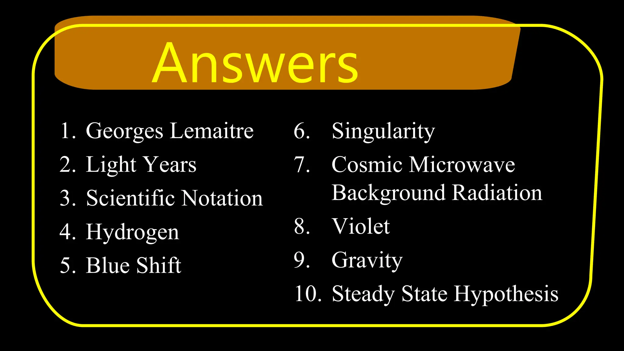2 BIG BANG THEORY AND PIECES OF EVIDENCE | PPT