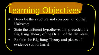2 BIG BANG THEORY AND PIECES OF EVIDENCE | PPTX
