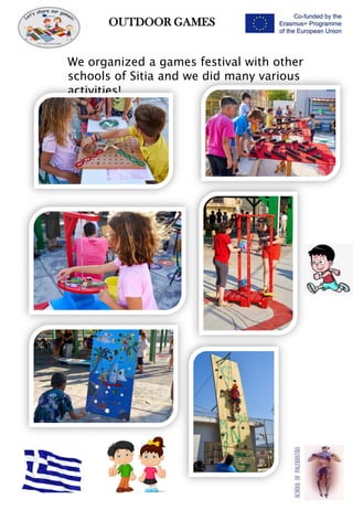 2 Big Outdoor games Project "Let's share our games!" | PDF