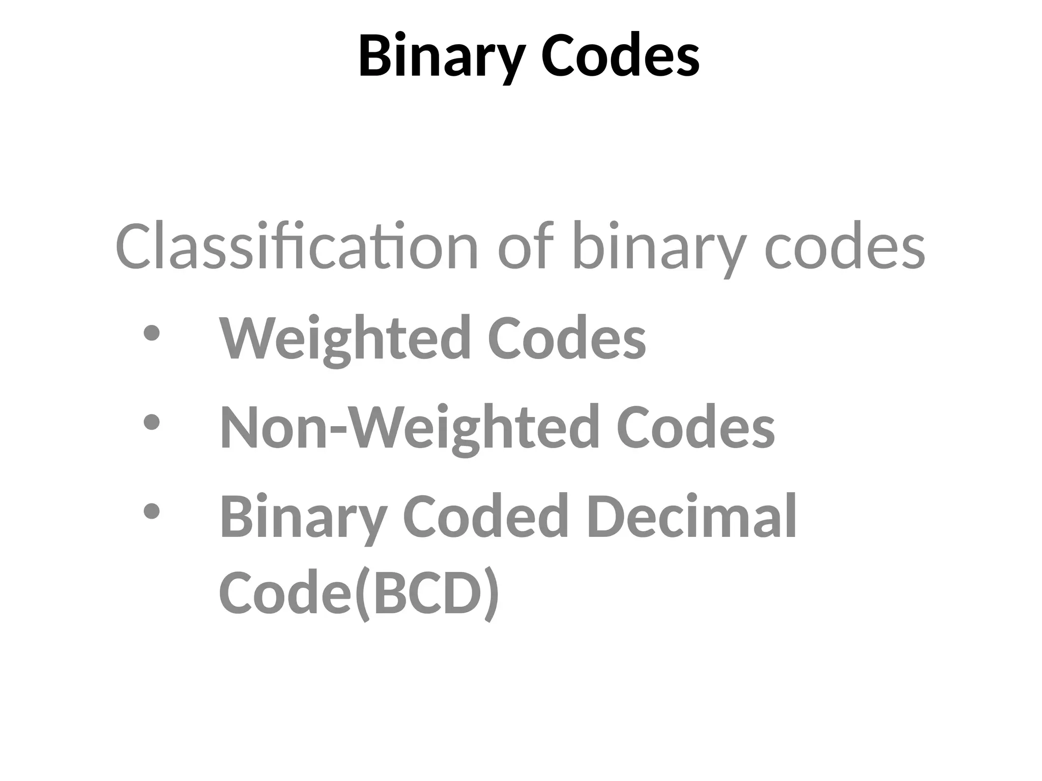 Binary Codes like Binary decimal Octal and Hexadecimal | PPT Binary Codes like Binary decimal Octal and Hexadecimal | PPT