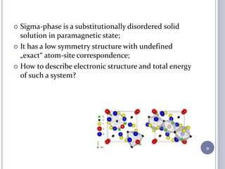 Binary sigma phases | PPT