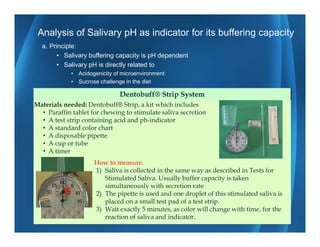 biological and chemical indicators of disease risk | PDF | Dental ...