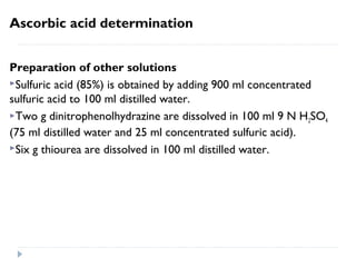 Bioassay of ACTH | PPT