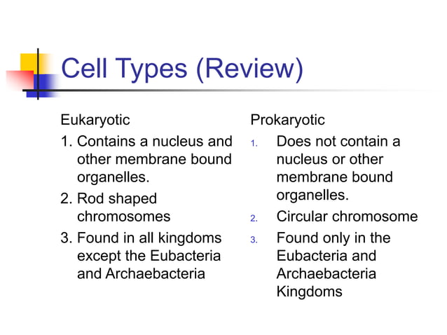 2 Biology 1_2_07 Pro vs Eu Cells.ppt