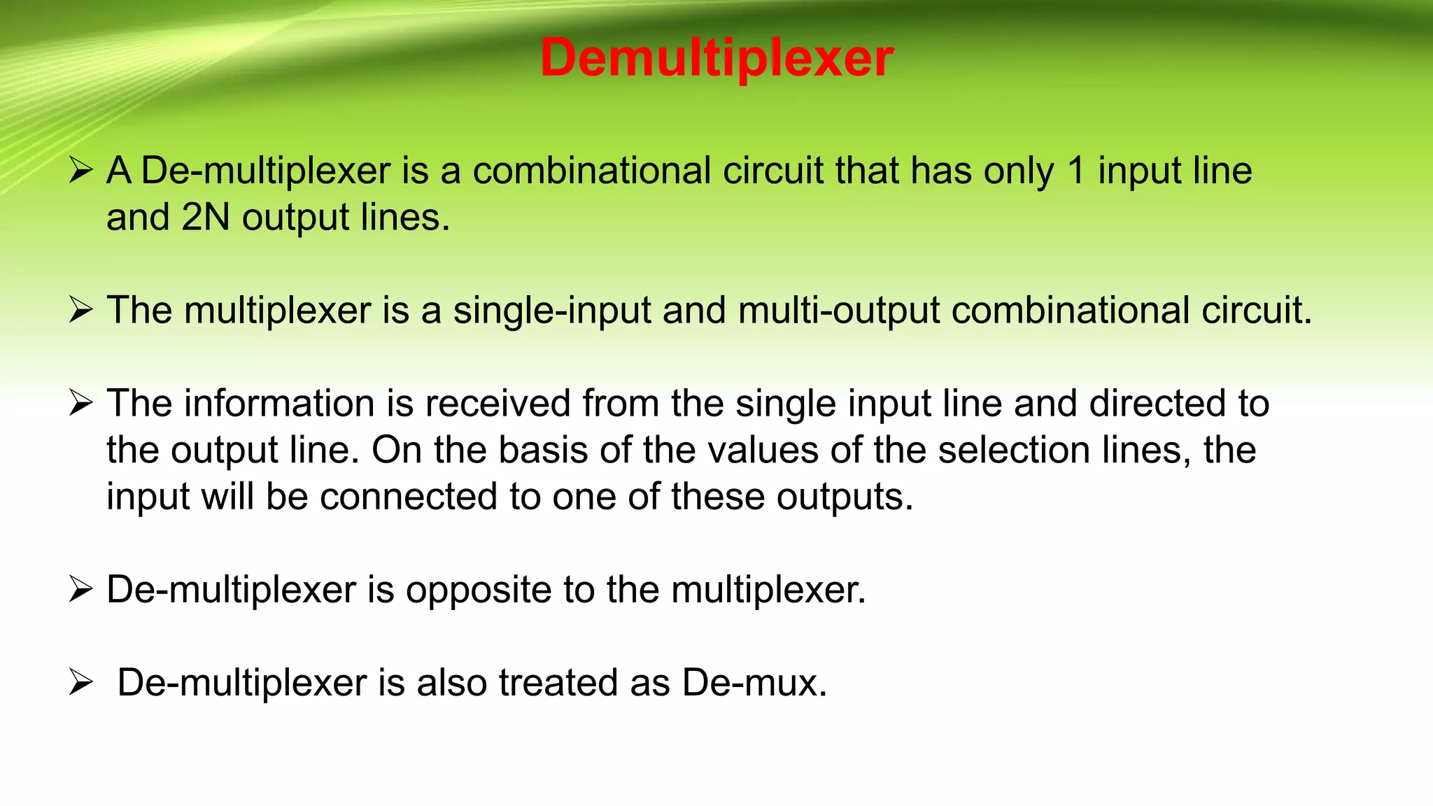 2 bit comparator, 4 1 Multiplexer, 1 4 Demultiplexer, Flip Flops and ...