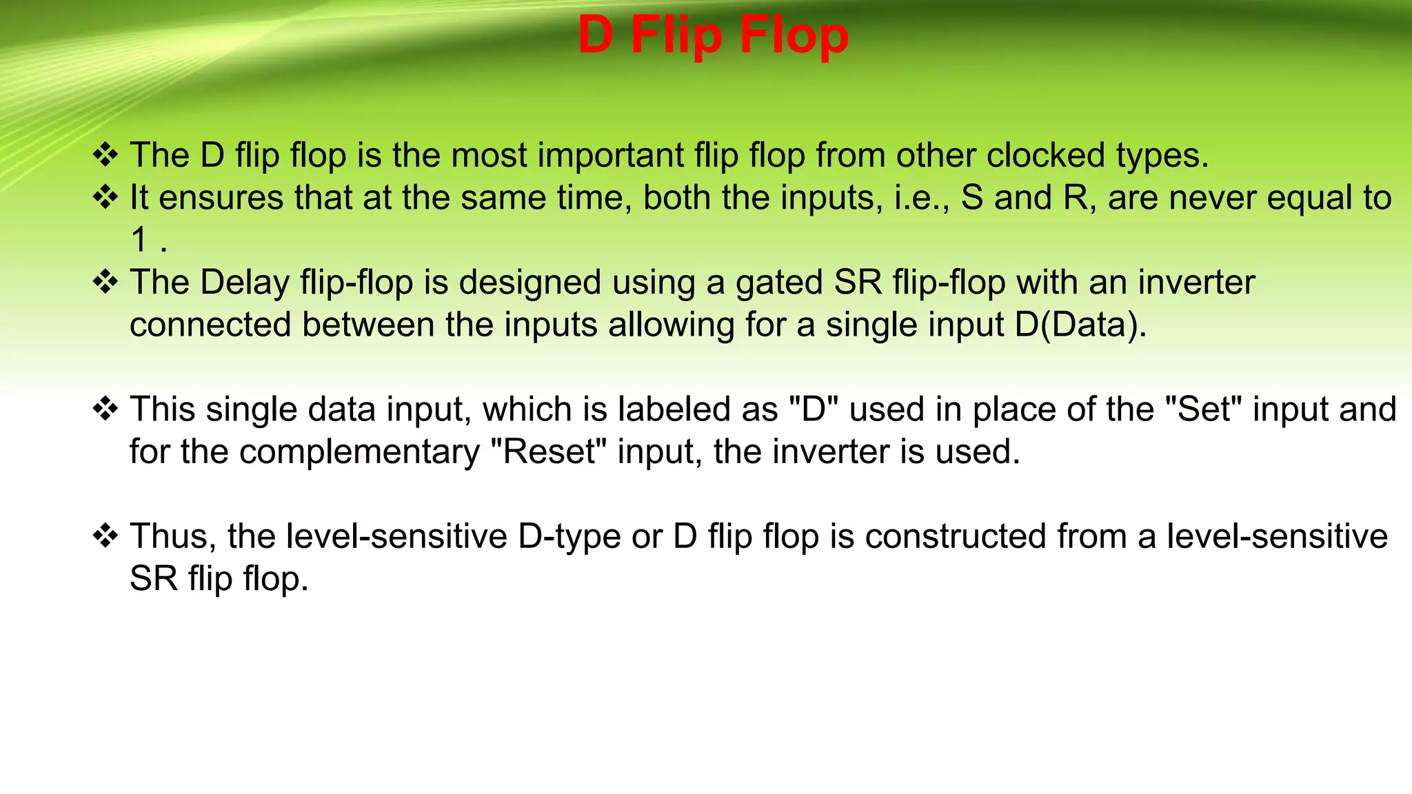 2 bit comparator, 4 1 Multiplexer, 1 4 Demultiplexer, Flip Flops and ...