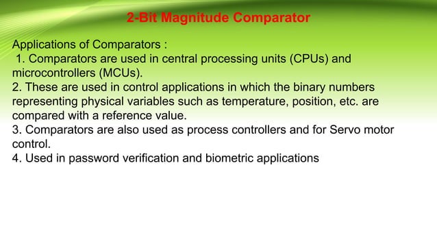 2 bit comparator, 4 1 Multiplexer, 1 4 Demultiplexer, Flip Flops and Registers.pdf | Programming ...