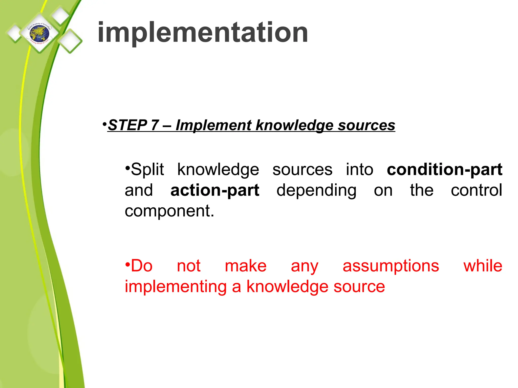 blackboard architecture pattern in artifical intelligence | PPTX