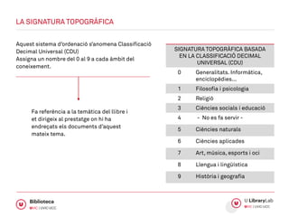 Com trobar un llibre als prestages | PDF