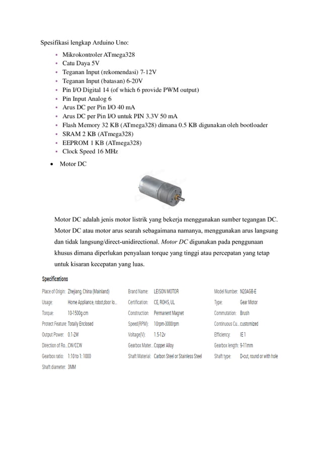SISTEM KENDALI PID UNTUK KECEPATAN MOTOR DC BERBASIS ARDUINO DENGAN ...