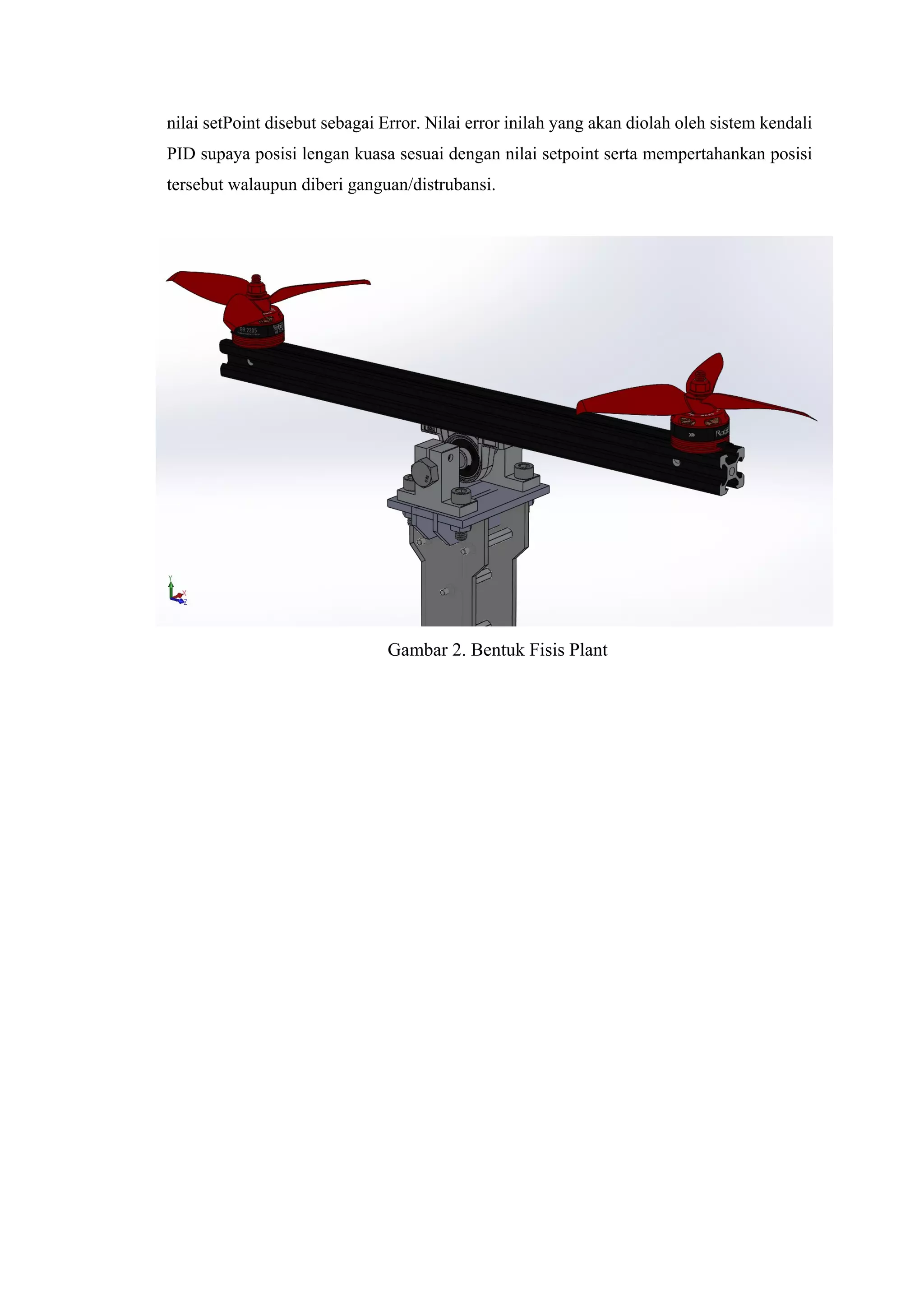 Balancing Bi-Copter dengan Kendali PID | PDF