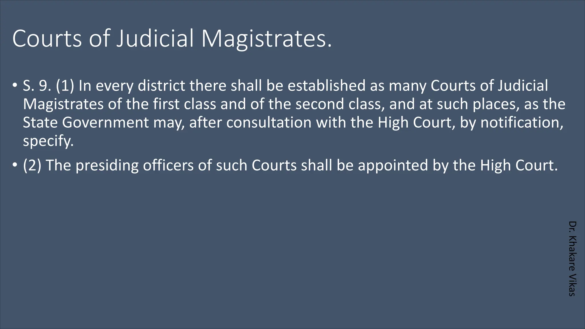Bhartiya Nagri Surksha Sanhita 2023. BNSS , constitution of criminal ...