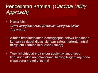 pendekatan kardinal | PPT