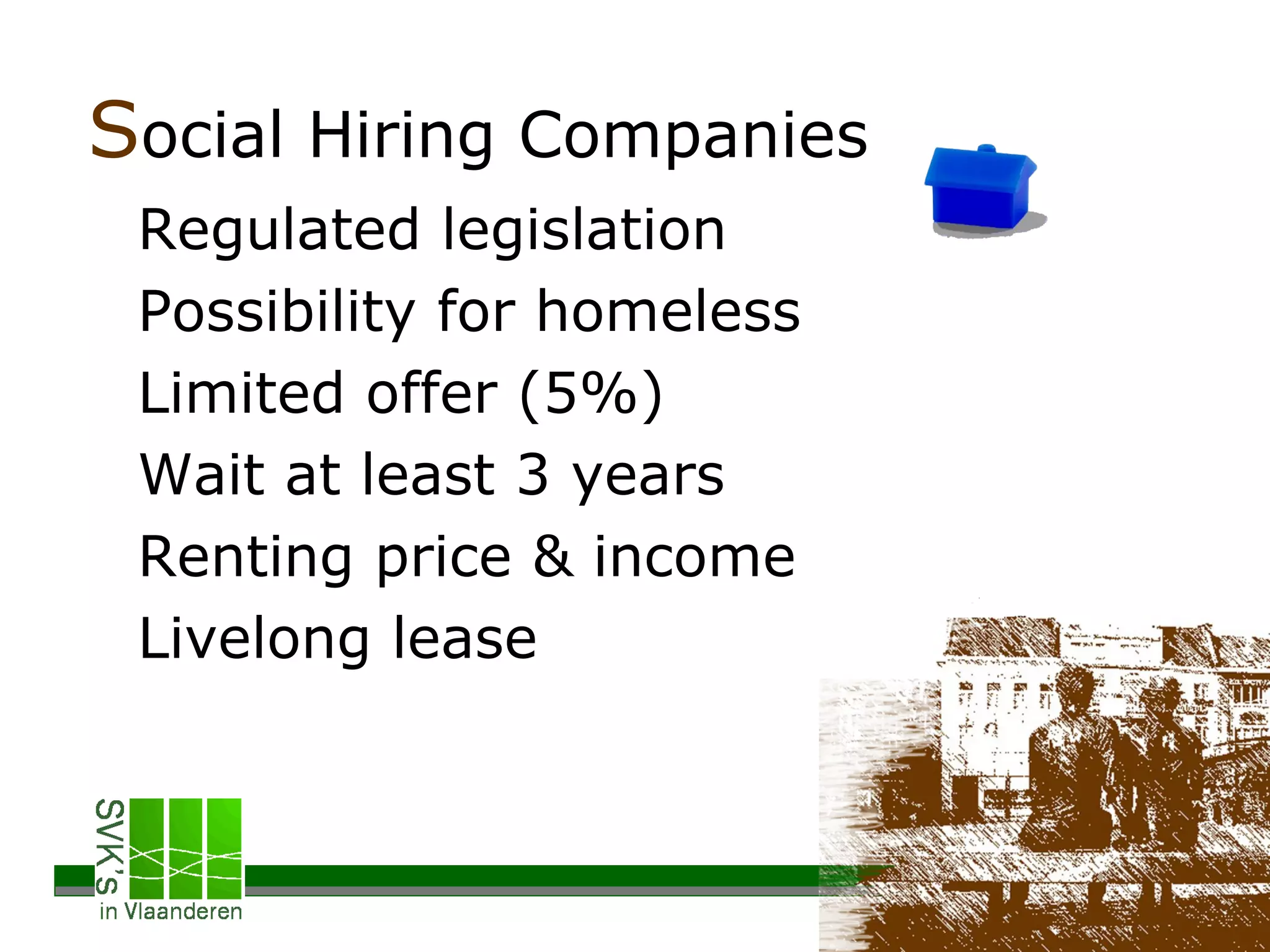 Social Rental Agencies in Belgium | PPT