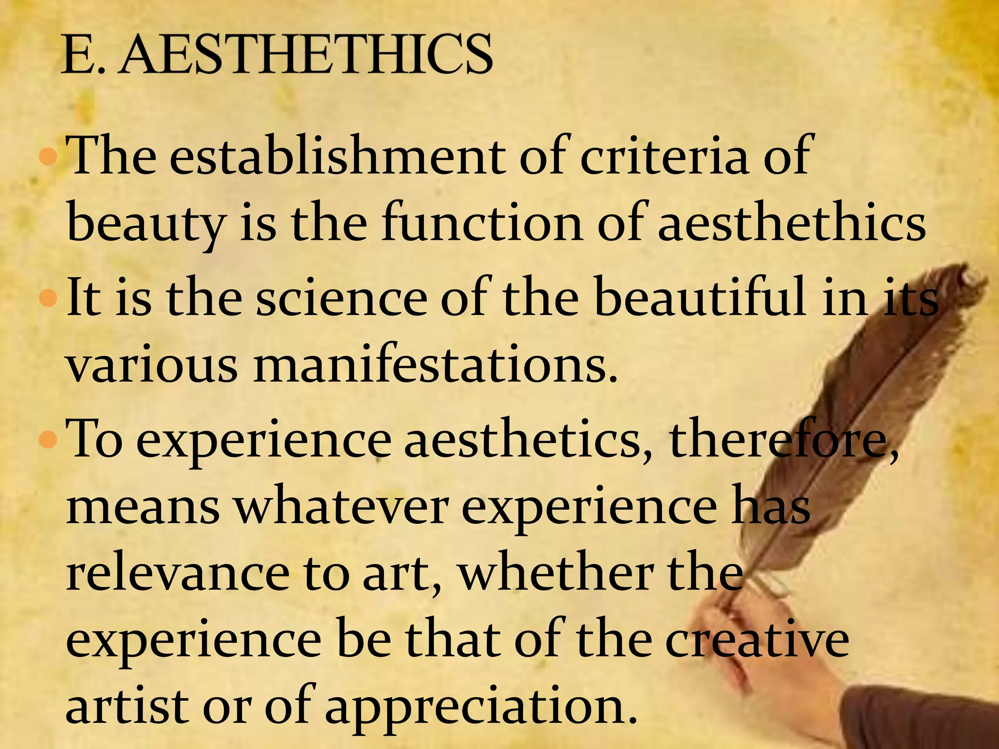 (2) Branches of Philosophy - Recognizing Human Activities thT Emanated ...