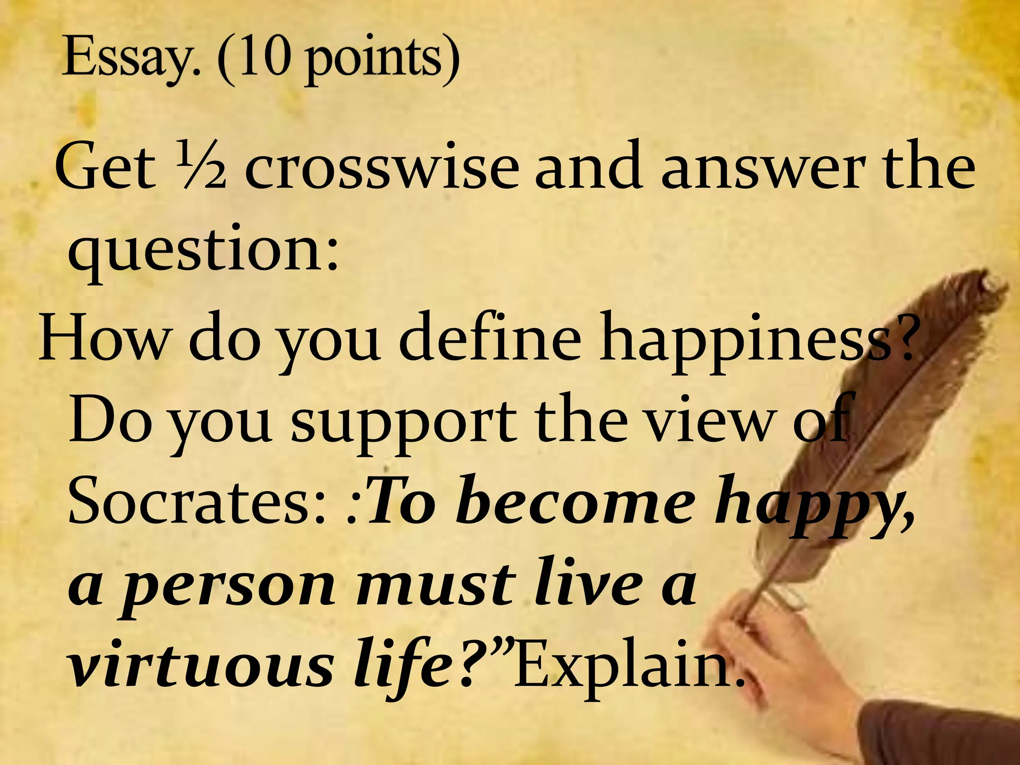 (2) Branches of Philosophy - Recognizing Human Activities thT Emanated ...