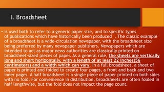 Newspaper Layout and Parts | PPTX