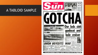 Newspaper Layout and Parts | PPTX