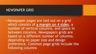 Newspaper Layout and Parts | PPTX