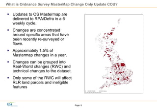 Rural Payments Agency usage of Ordnance Survey data | PPT