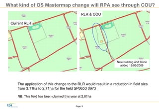 Rural Payments Agency usage of Ordnance Survey data | PPT
