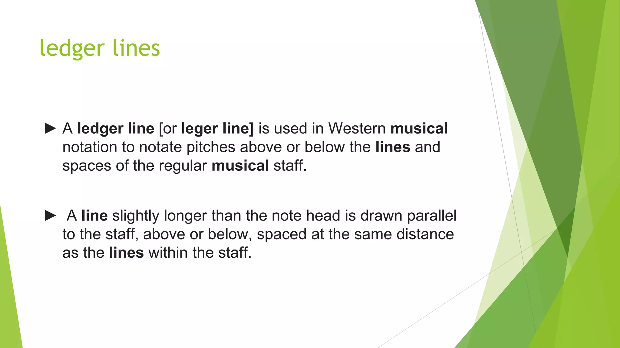 Music theory lesson 2 Musical notation part 1- lines used in music | PPTX