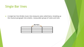Music theory lesson 2 Musical notation part 1- lines used in music ...