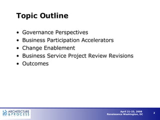 Governance and Business Participation: The Key Requirements for ...
