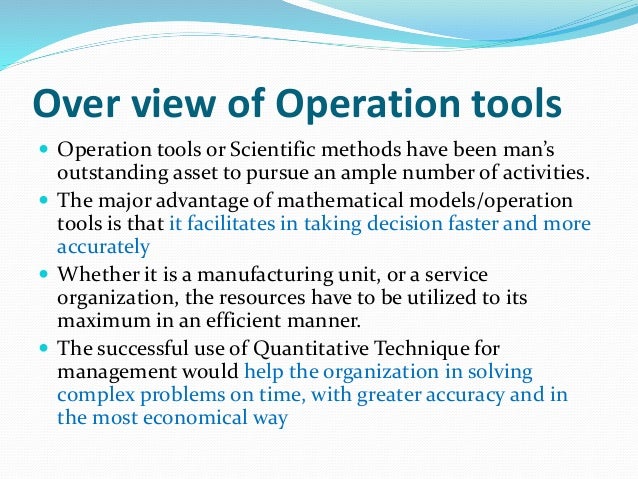 Application of operation tools in recent retail revolution