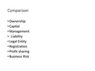 Business structures | PPTX