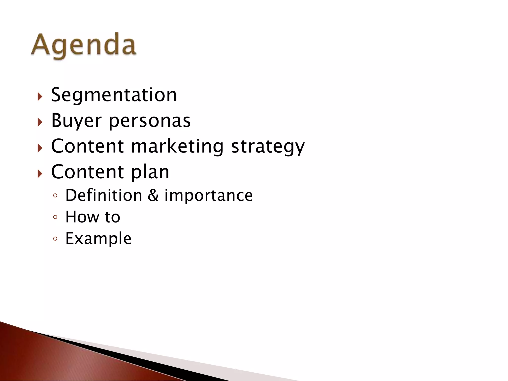 2 buyer personas content marketing | PPT