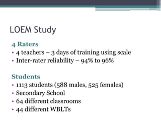 Evaluating Web-Based Learning Tools | PPT